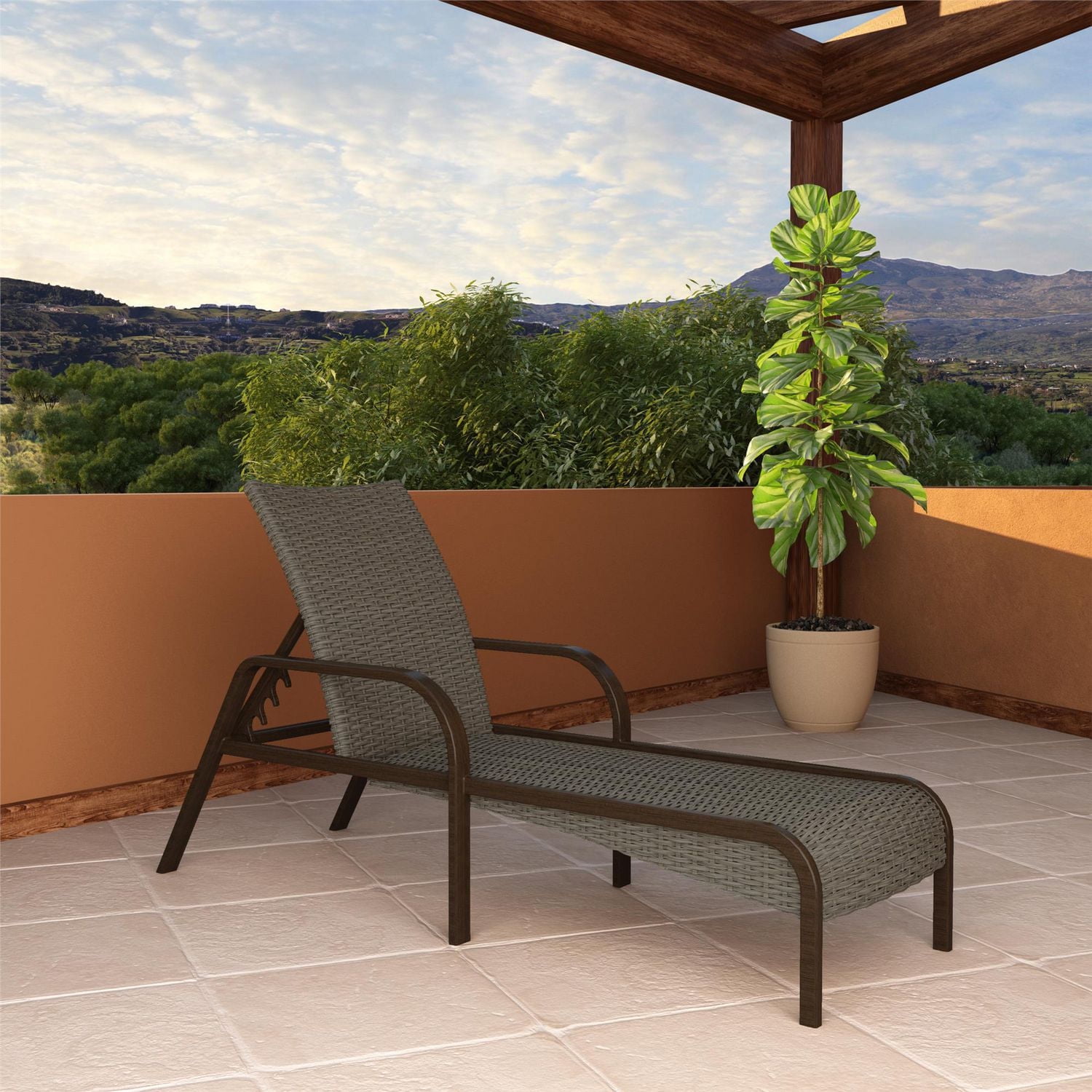 Click here for Cosco Outdoor Living  Smartwick  Patio Chaise Loun... prices