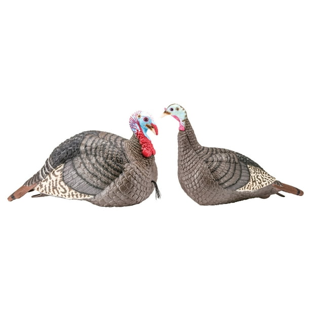 Hunters Specialties 100005 Strut-Lite Hen and Jack Turkey Decoy ...