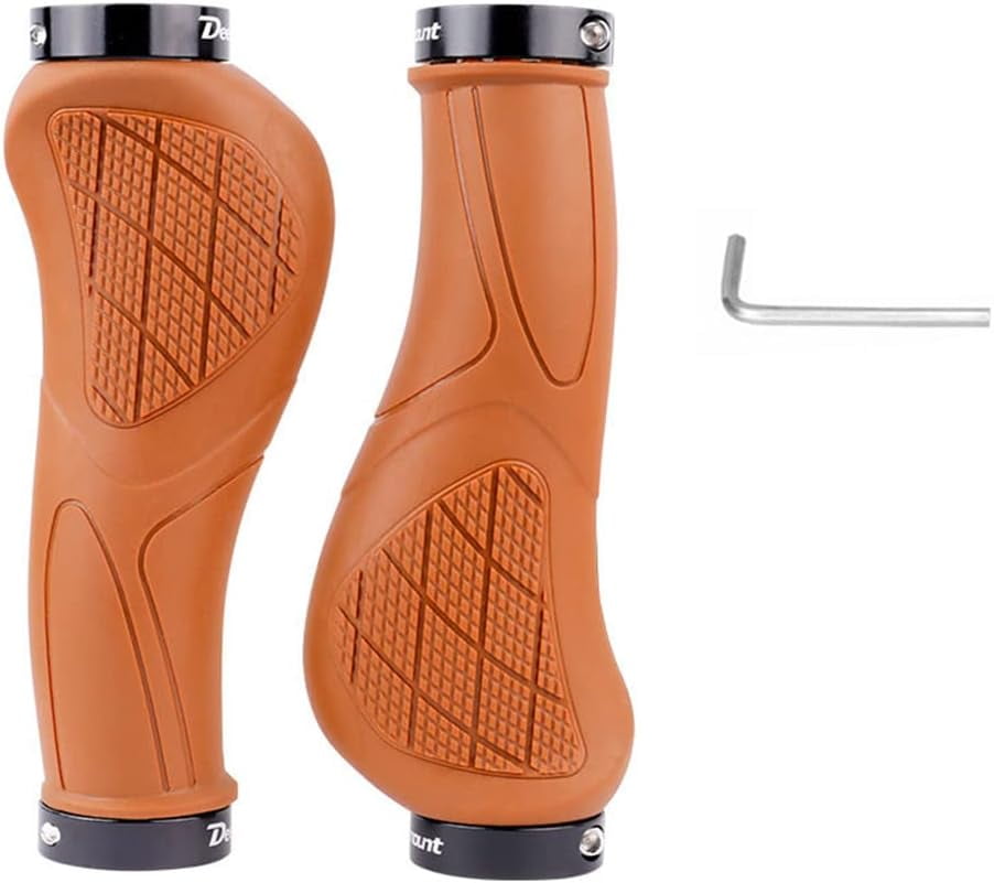 Bicycle Handlebar Grip 22.2x140mm Mountain Bike Rubber Handlebar ...