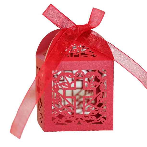 keepw 50 Pieces Gift Boxes Snack Chocolate Cookie Package Holder Paper ...