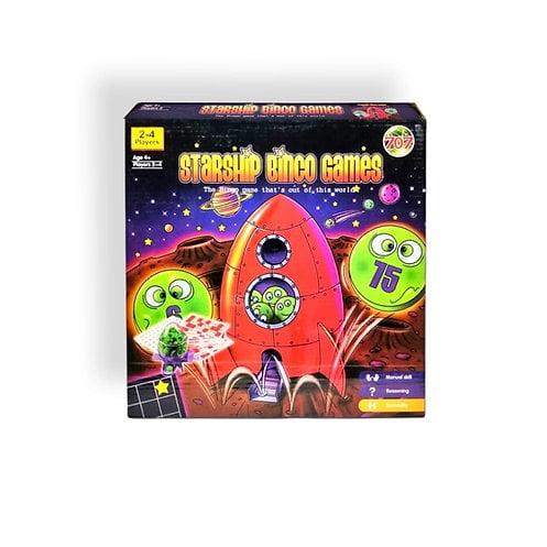Starship Bingo Game SQ 707-44 | Walmart en línea
