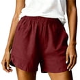 Maqroz Athletic Shorts for Women Casual Summer Lounge Bottoms High ...