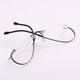 Agstum Flexible Optical Hingeless Gold Eyeglasses Titanium Rimless ...