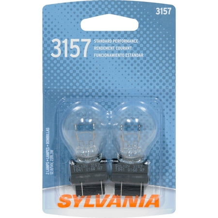 SYLVANIA 3157 Basic Miniature Bulb, (Pack of 2) - Walmart.com