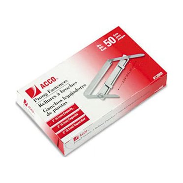 Universal Complete Two-Piece Paper File Fasteners, Two Inch Capacity ...