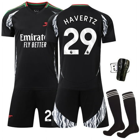 2025 Mens Kids Football Jersey HAVERTZ 29# TOMIYASU 18# QDEGAARD 8 ...