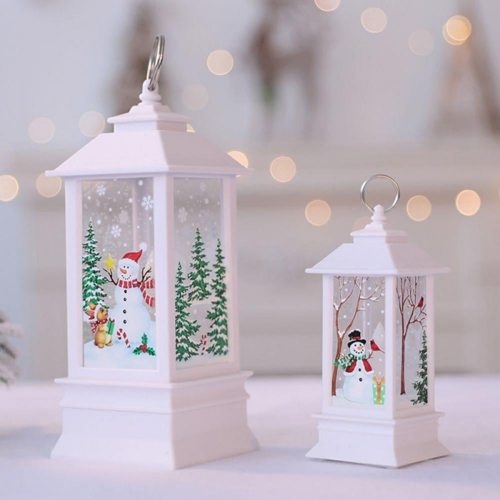 Lantern USB Powered & Battery Operated Lighted, Christmas Water ...