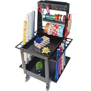Simply Tidy Gramercy Metal Craft Storage Trolley with Mesh Trays and ...