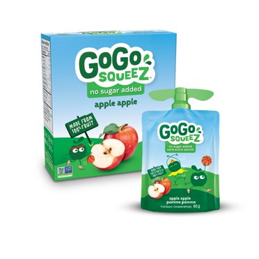 GoGo Squeez Apple Banana Fruitsauce Pouch - Walmart.ca