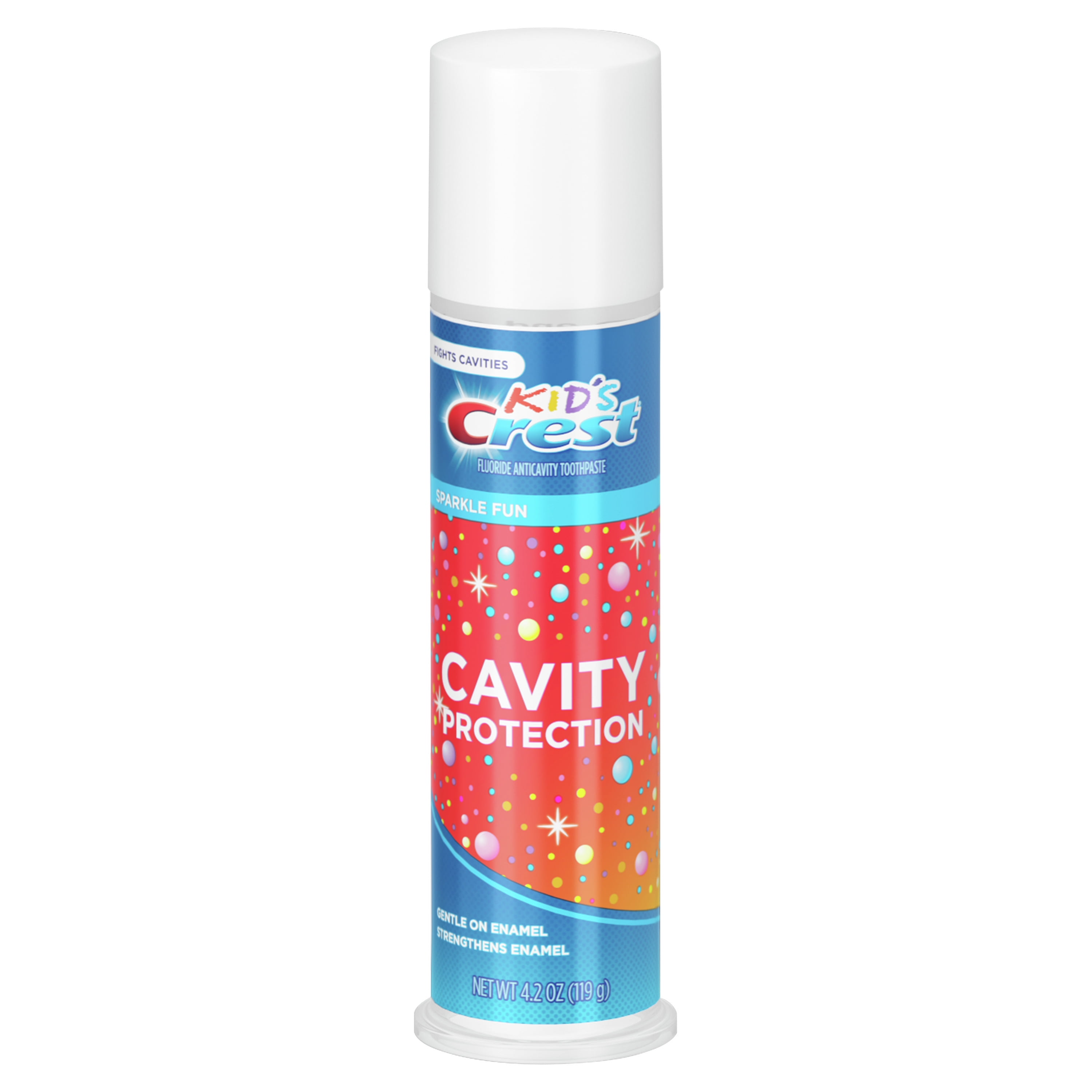 Crest Kid's Cavity Protection Toothpaste Pump (children and toddlers 2 ...