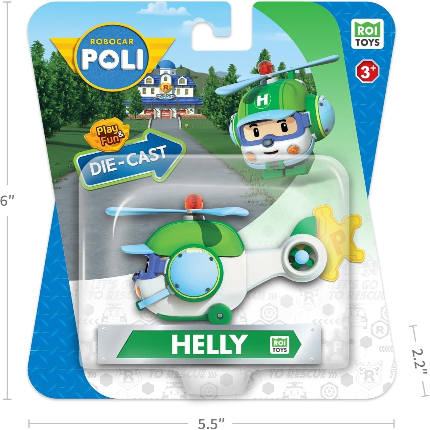 Click here for Roi Visual Robocar Poli: Play And Fun Die Cast Car... prices