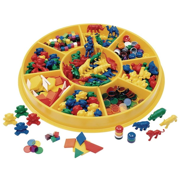 Excellerations Classroom Math Sorting Center Pack of 341 Pieces Early ...
