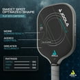 JOOLA, Pickleball Paddle, Collin Johns Scorpeus CFS 16mm, Black ...