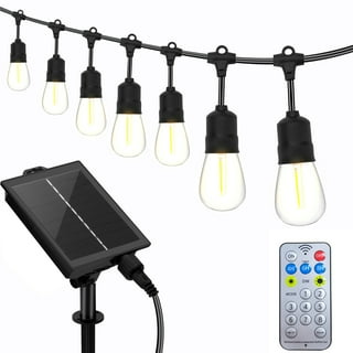 Sunforce 15 LED Weather Resistant 33ft Solar String Lights - Walmart.com