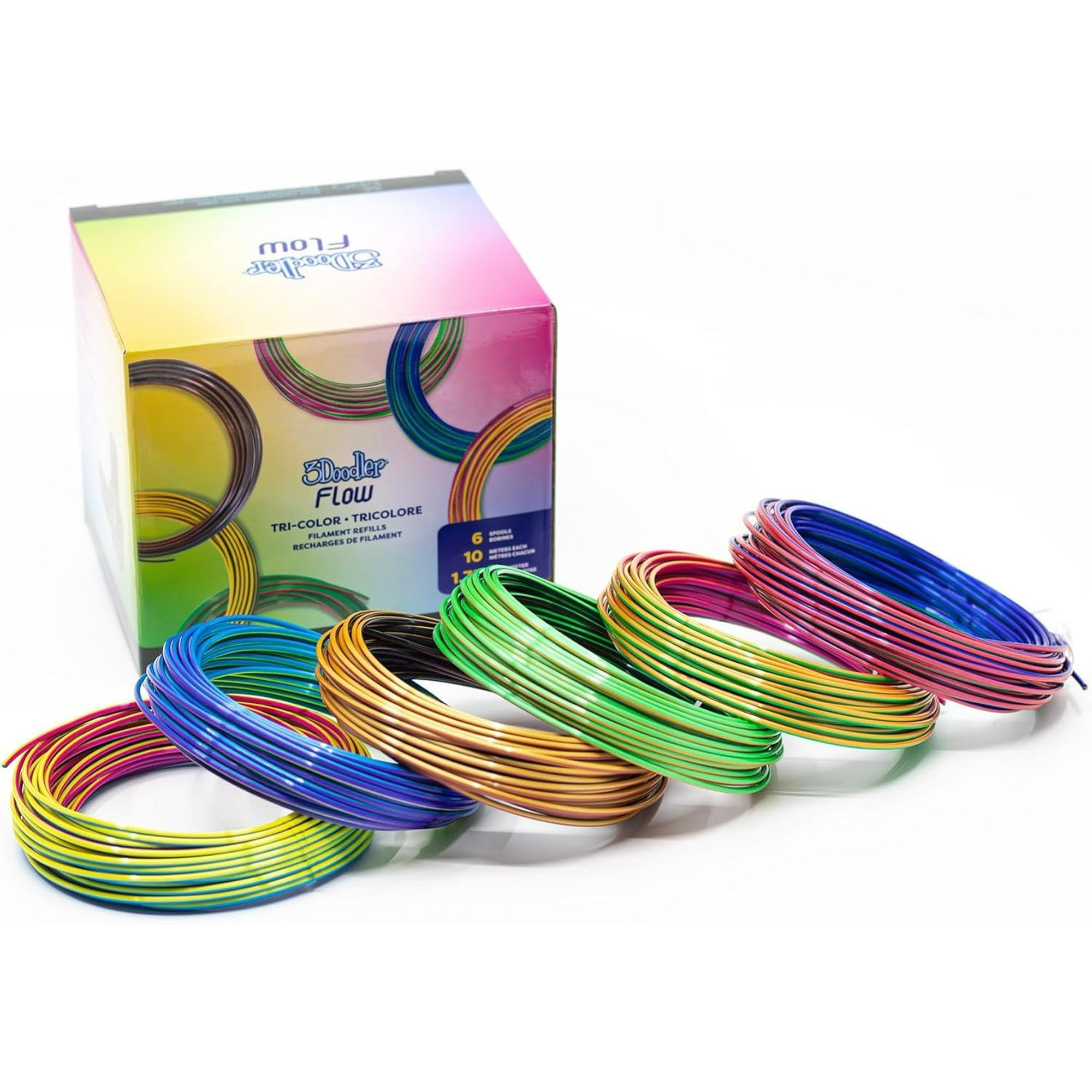 Click here for 3doodler Flow Tri-Color 1.75mm Refills prices