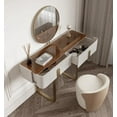 dressing table in Taipei European bedroom glass cabinet chest drawers ...