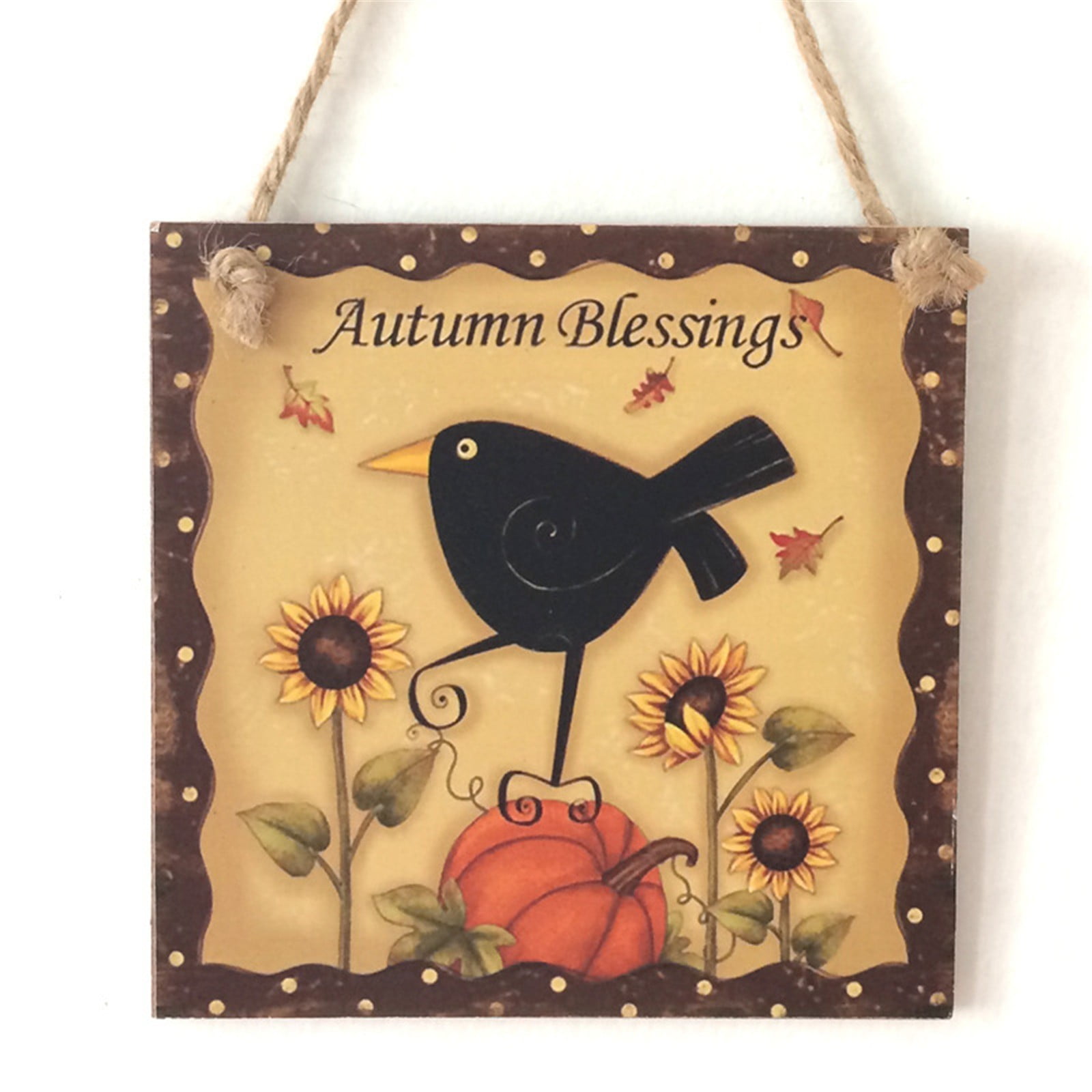 Click here for Egnmcr Hanging Ornaments Fall Ornament Welcome Sig... prices