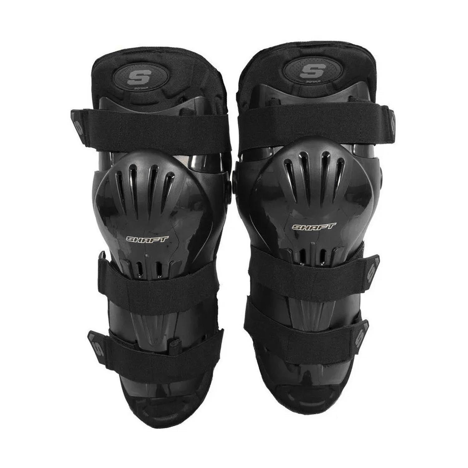 Rodilleras para moto motociclista proteccion SH307 Shaft negro Shaft ...