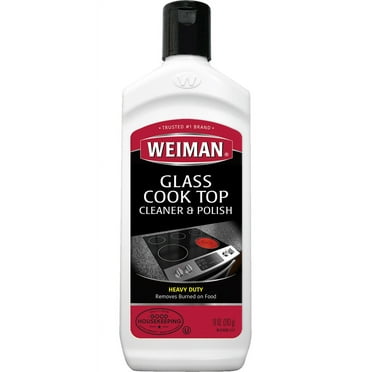 Weiman Cooktop Cleaner Max - 9 Ounce - Easily Remove Burned-On Food ...
