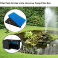 Qzbhct Coarse and Fine Sponge Pond Filter Replacement Pads for Pre ...