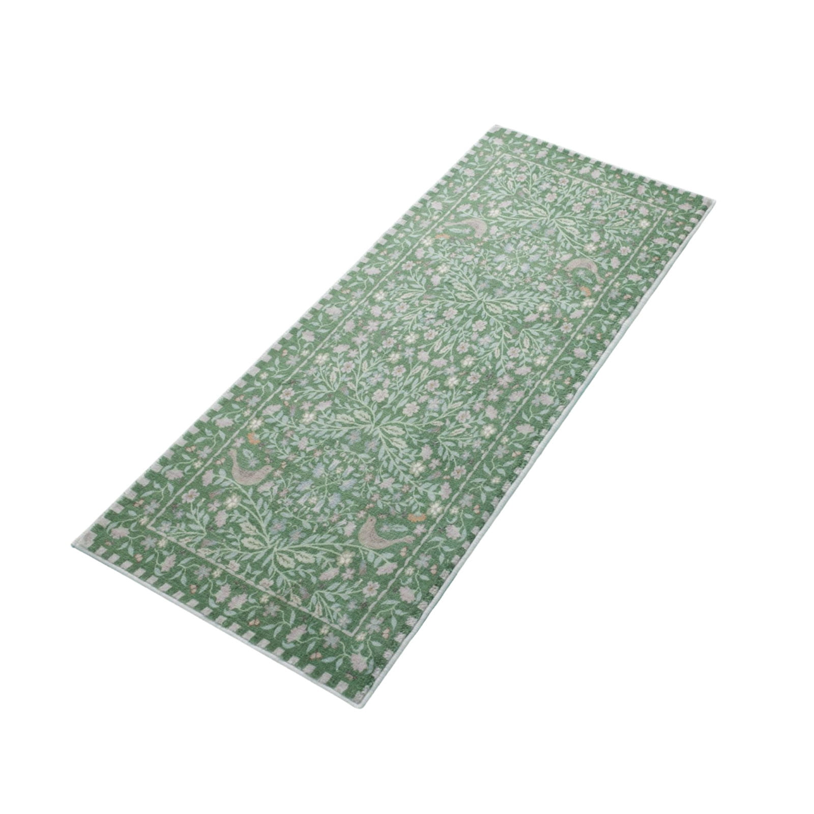 Click here for Zhengjuuu Green Long Bathroom Carpet Washable Non... prices