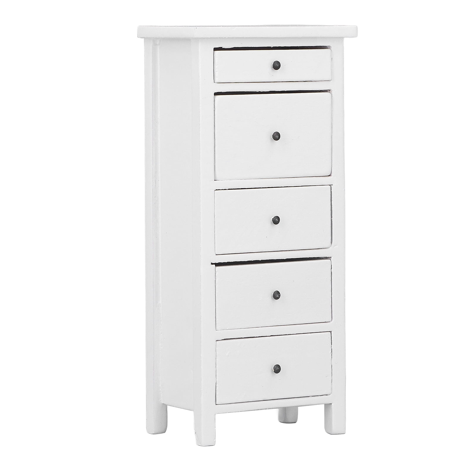 Click here for Ymiko Miniature Chest Of Drawers  Sturdy White 5 D... prices