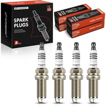 A-Premium Iridium Platinum Spark Plugs (Pack of 4) Compatible with ...