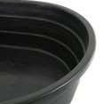 Little Giant Oval Durable Plastic Black Stock Tank 15 Gallon Feed little-giant-oval-durable-plastic-black-stock-tank-15-gallon-feed