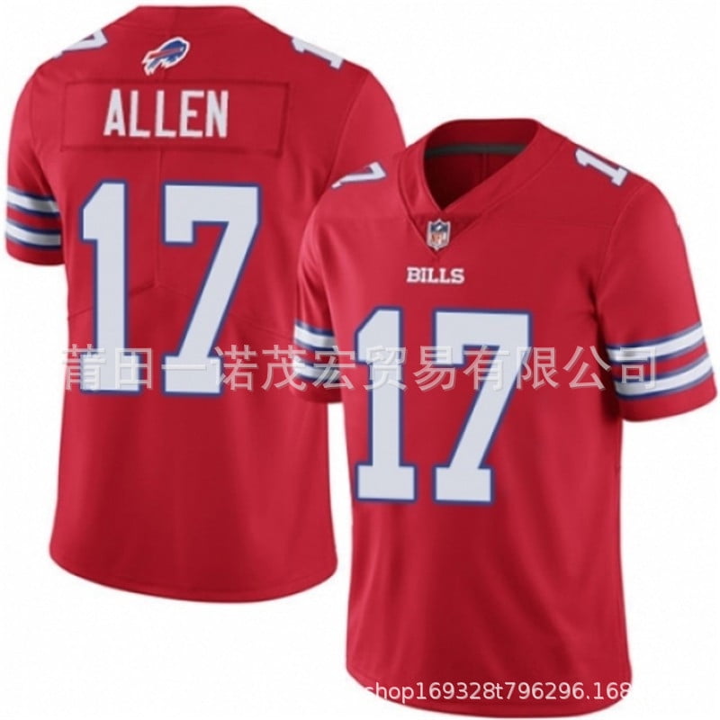 Click here for Hallowen Bills Embroidered Football Jersey 14#digg... prices