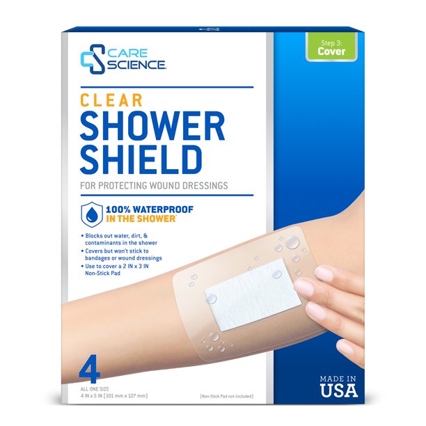 Care Science Clear Shower Shield - Walmart.com