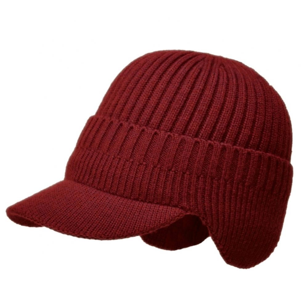 Click here for Generic Winter Beanie With Visor Ear Flaps For Men... prices