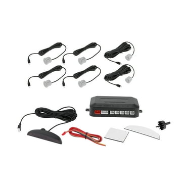 Zone Tech Car Reverse Backup Radar System - 4 Parking Sensors Car ...