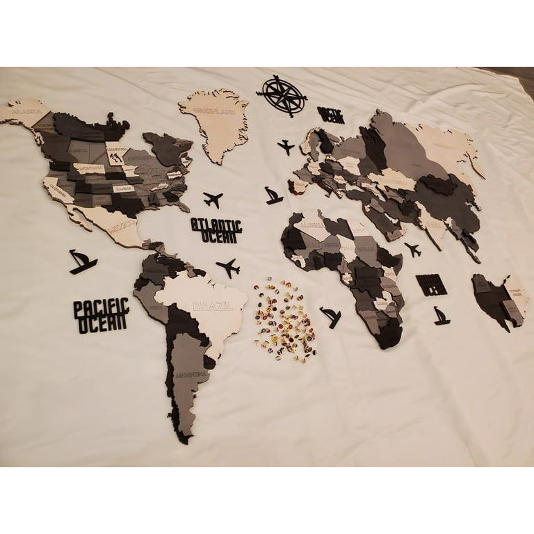 Unique World Map