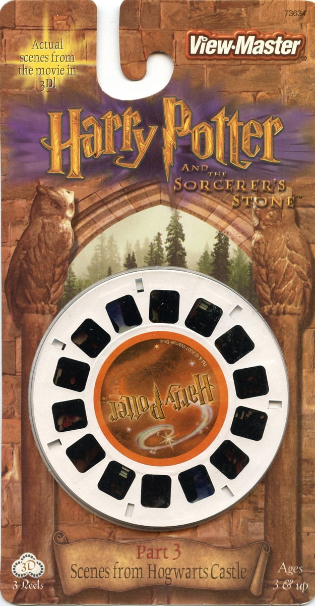 Harry Potter and the Sorcerer's Stone Part 3 - Classic ViewMaster- 3 Reel Set on card - NEW ...