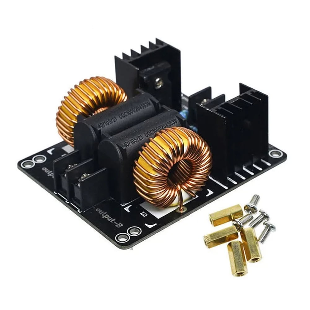 Módulo calefacción placa voltaje ZVS 1000W 20A DC 12-30V calentadores controlador Flyback ...