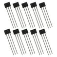 Diaedge 10pcs Hall Effect Sensor Replacement Sensor High Temperature Hall Effect Sensor