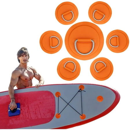 7Pcs Stainless Steel D Ring Patch, Stand-Up Paddle Board Rafting ...