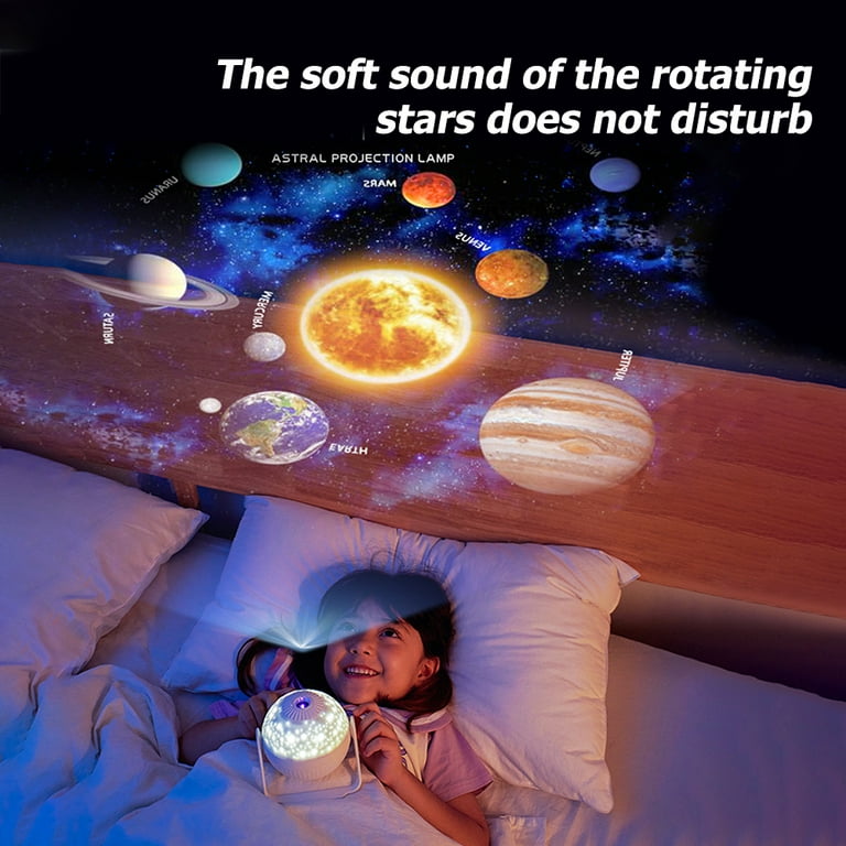Rotating Planets Ceiling Light