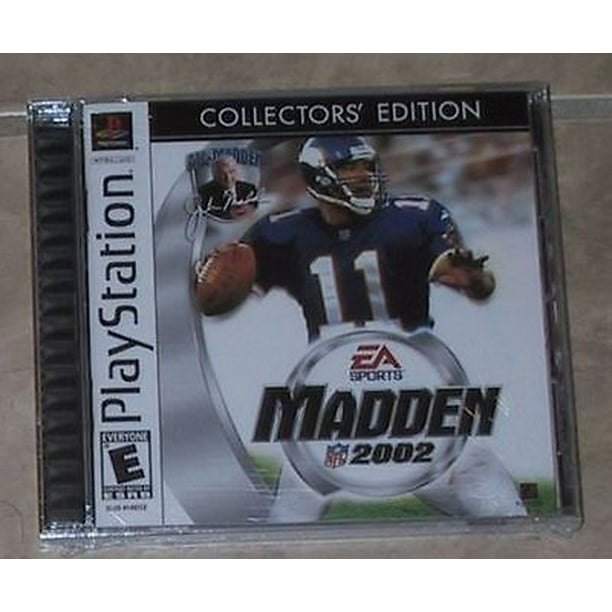 Madden NFL Football 2002 Collector's Edition NEW Playstation 1 PSX PS1 ...