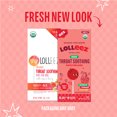 Lolleez Organic Throat Soothing Pops for Kids, Variety Pack, 10 Count ...