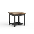 Bridgevine Home Essex 24 inch Side Table, No Assembly Required, Black ...