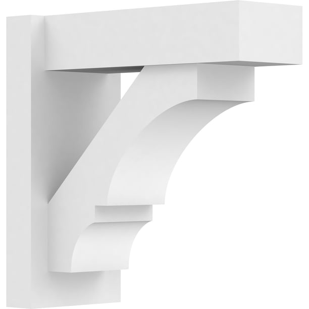 7"W X 16"D X 16"H Balboa Architectural Grade PVC Outlooker with Block ...