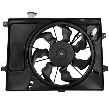 Dual Radiator and Condenser Fan Assembly - Pacific Best Inc. Fit/For ...