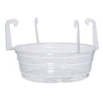 1 Set Hanging Water Catcher Hanging Pan with Hooks Clear Hanging Tray ...