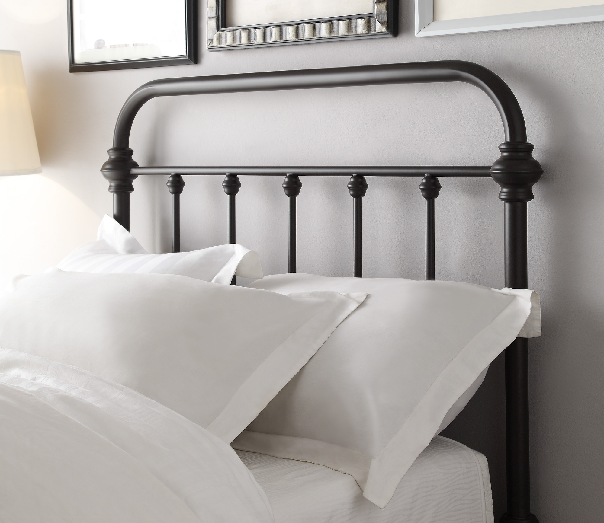 Weston Home Nottingham Spindle Metal Twin Headboard Antique Dark Weston Home Nottingham Spindle Metal Twin Headboard Antique Dark