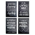 20-Pack Motivational Posters, Chalkboard Design, Inspirational Quotes ...