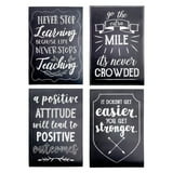 20-Pack Motivational Posters in Chalkboard Design, Inspirational ...