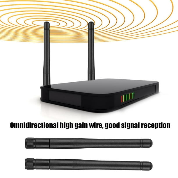 2PCS Dual Band WiFi Router High Gain SMA Interface Cordless Card ...
