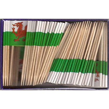 25 Box Wholesale Lot of Italy Toothpick Flags, 2500 Small Italian Flag ...
