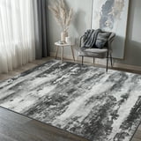 KUETH Modern Abstract Area Rugs 3x5 for Living Room Bedroom Stain ...
